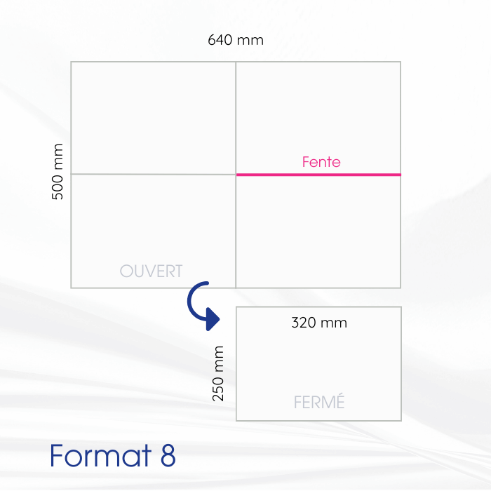 Plateau format 8